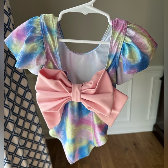 Mia Belle Girls | Swim | Mia Belle Girls Mermazing Pastel Onepiece ...